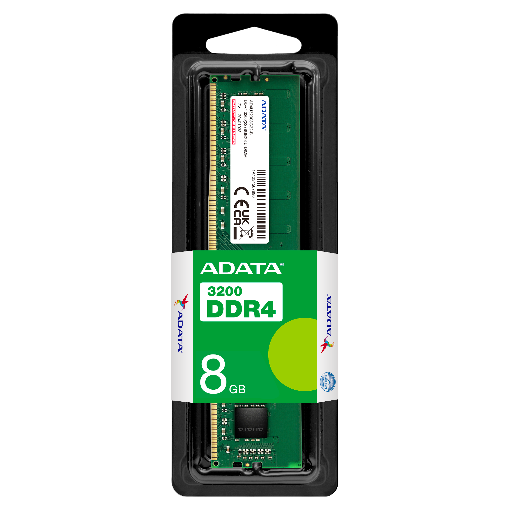 Premier DDR4 3200 U DIMM RAM Memory ADATA United States Premier DDR4 3200 U DIMM RAM Memory ADATA United States