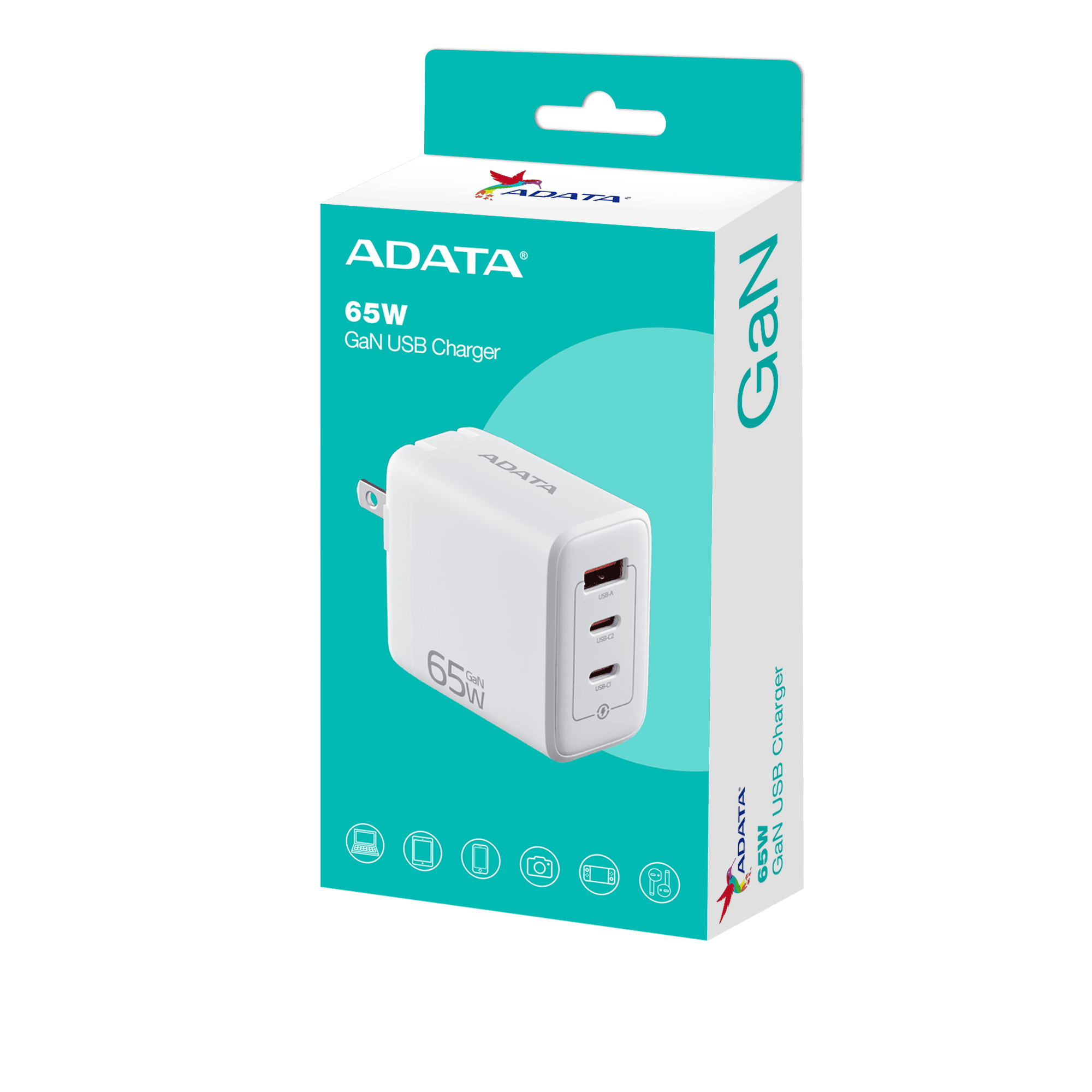 65W GaN USB Charger | ADATA (Madagascar)
