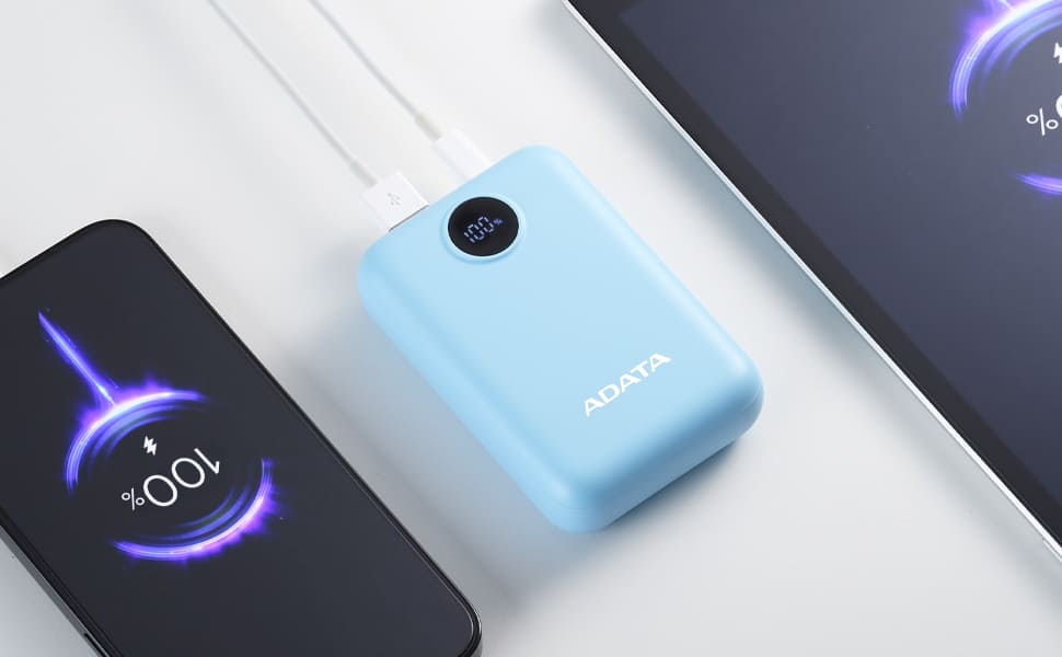 C100 Digital Display Power Bank | ADATA (Taiwan)