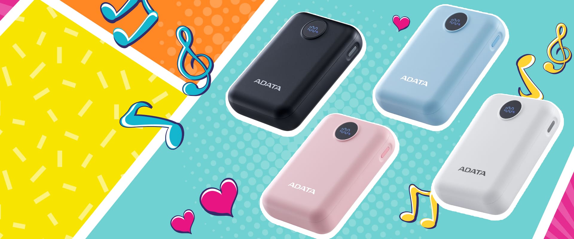 C100 Digital Display Power Bank | ADATA (Taiwan)