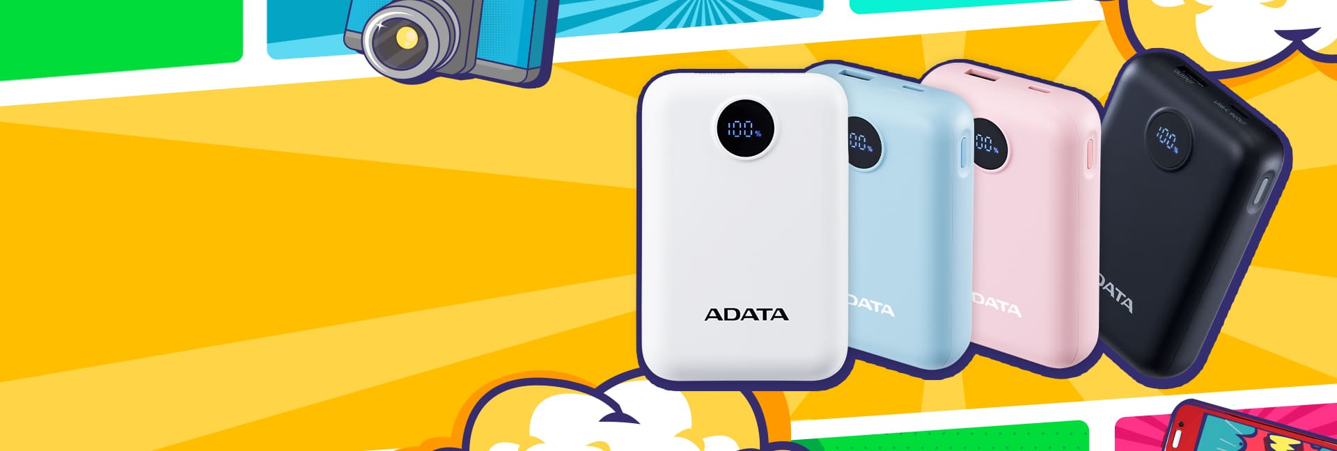 C100 Digital Display Power Bank | ADATA (Taiwan)