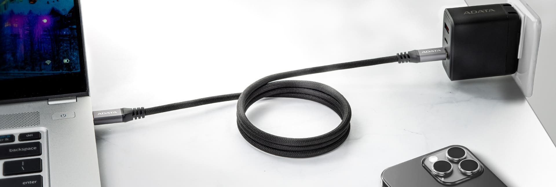 USB-C cable, mobile phone charging, magnetic self-organizing (United ...