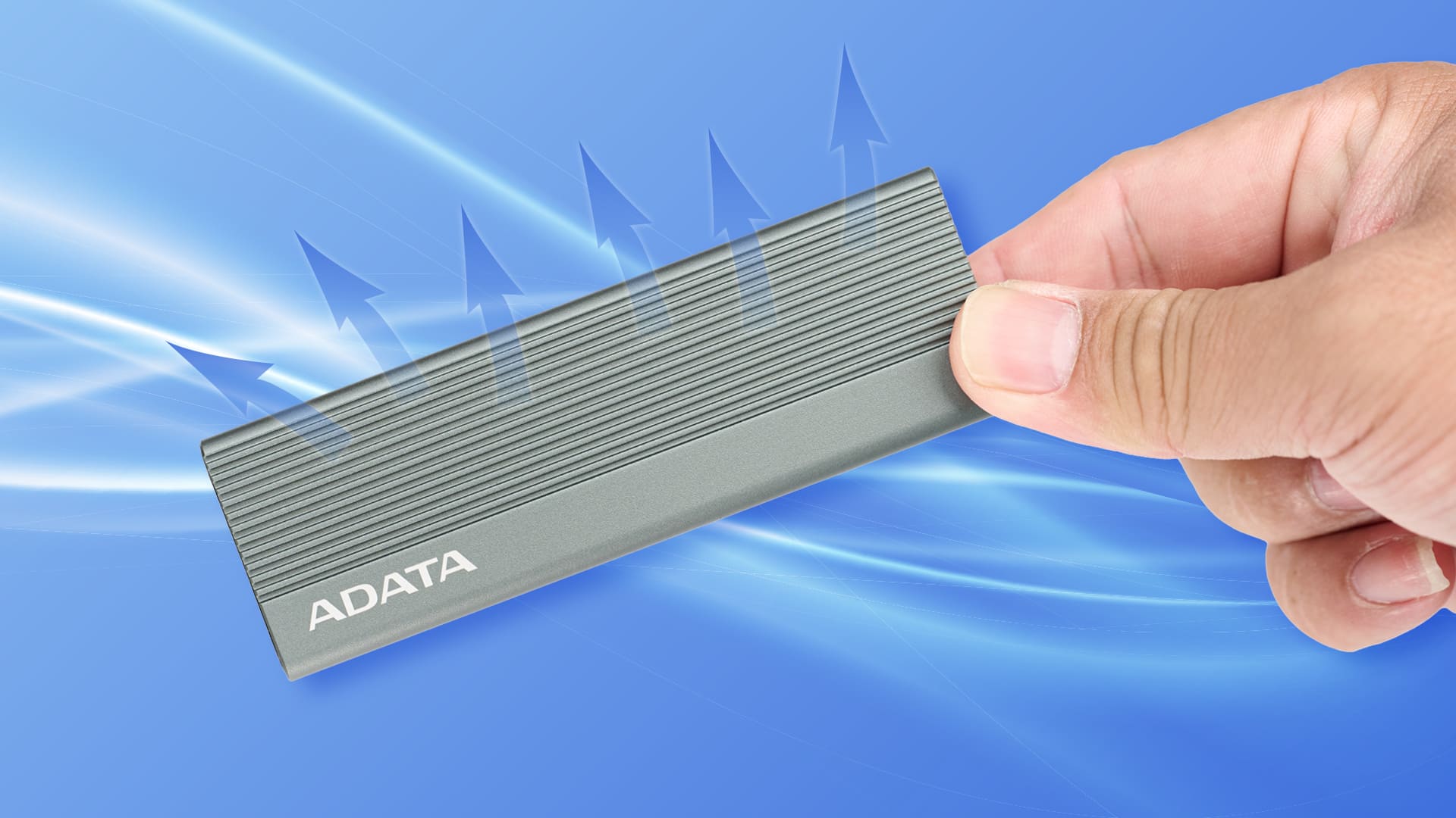 CASE ADATA ENCLOSURE para SSD M.2 PCI Express USB-C