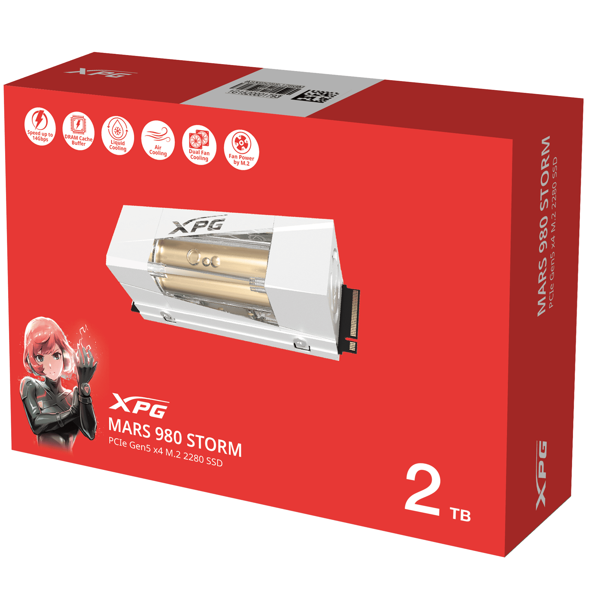 XPG MARS 980 STORM PCIe Gen5 x4 M.2 2280 SSD