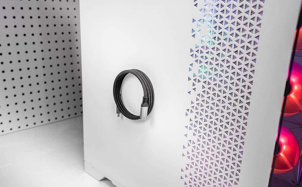 USB-C cable, mobile phone charging, magnetic self-organizing (Global)